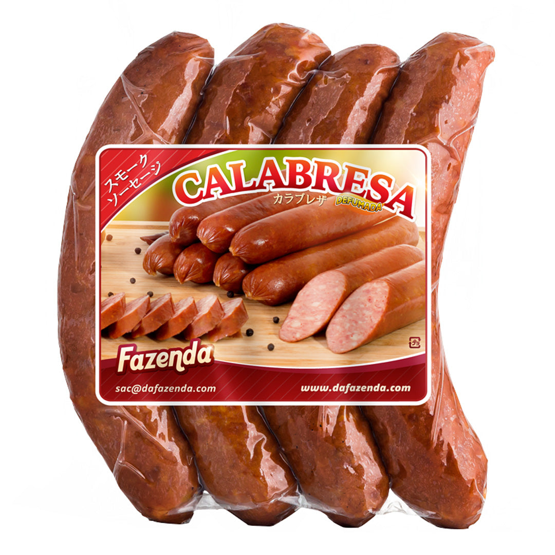 Linguiça Calabresa Defumada 500g - Da Fazenda – MAHALOH